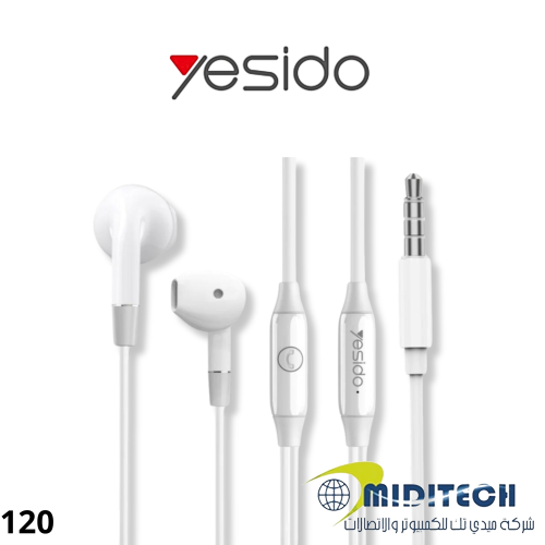 Yesido YH30 3.5mm In-Ear Wired Earphone – 1.2m